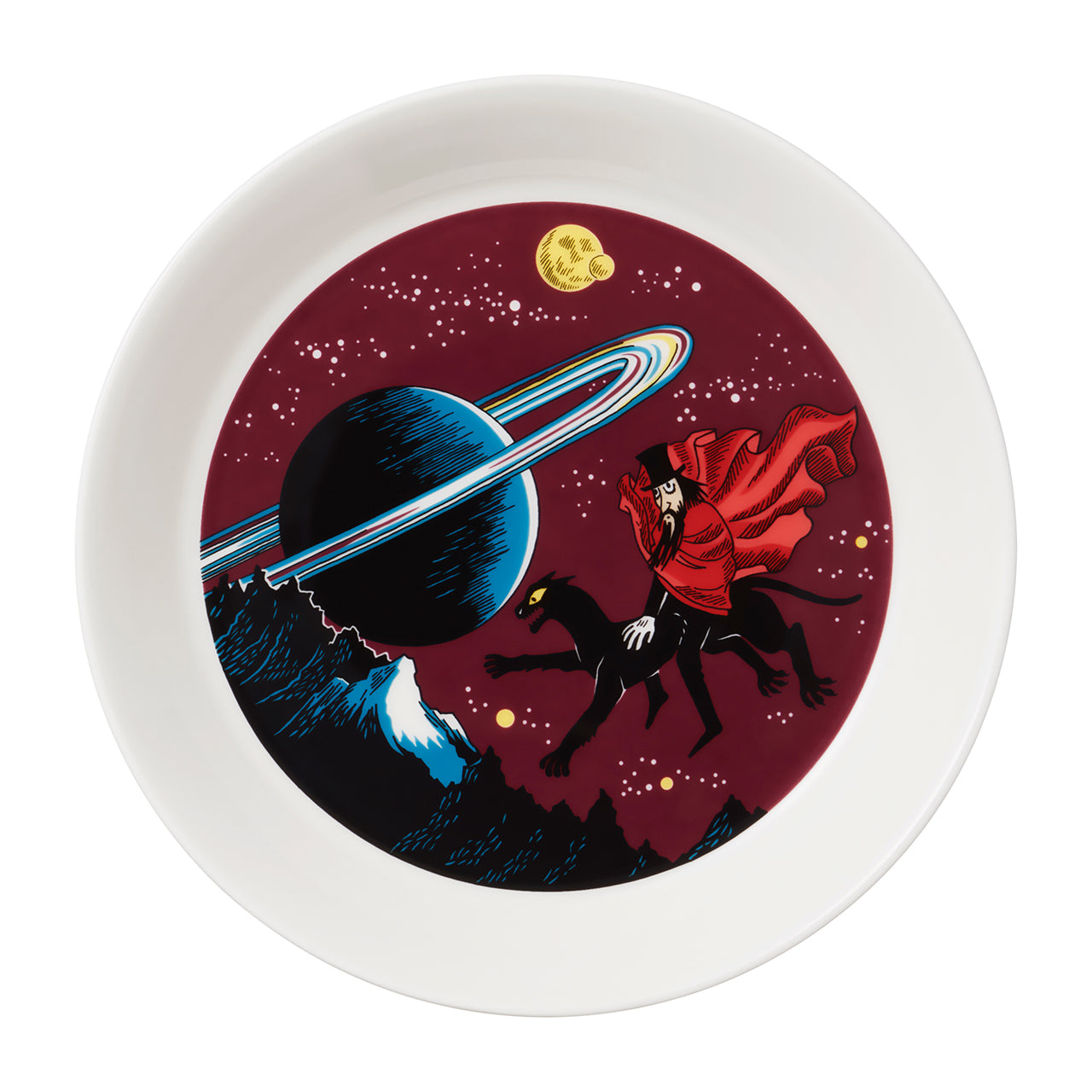 Moomin plate 19cm Hobgoblin purple | Moomin Arabia