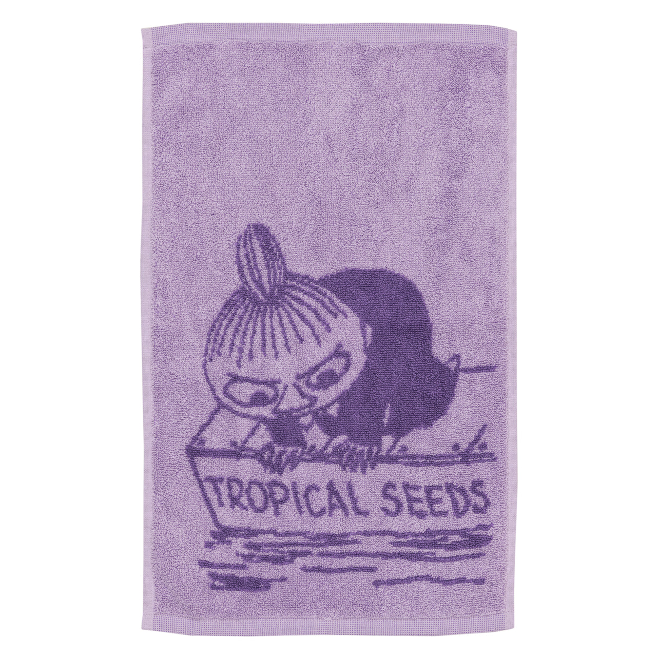Moomin hand towel 30x50cm Little My purple | Moomin Arabia